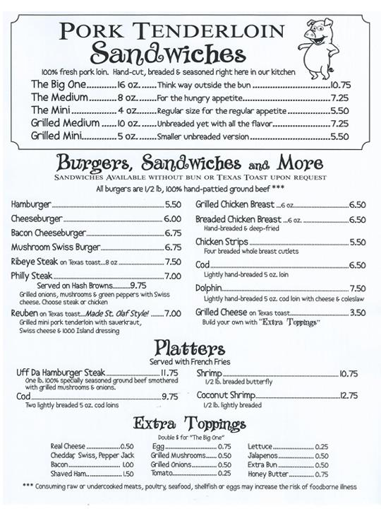 St. Olaf Tavern - Bar & Grill - St. Olaf, IA